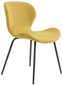 Žlutá jídelní židle VIOLET - 57*51*78 cm