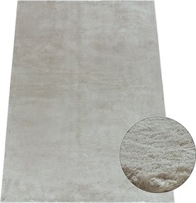 BE Koberec Modern 3795 BEIGE - béžový obdélníkový Rozměr: 80x150 cm
