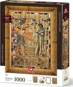 ART PUZZLE 5691 Puzzle s rámem a lepidlem 3v1 Papyrus / 1000 dílků / o