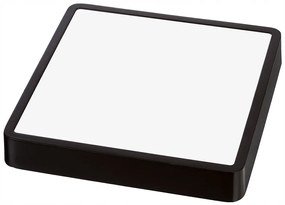 LED panel čtvercový povrchový černý 30x30x3,5cm - 24W - 1900Lm - neutrální bílá