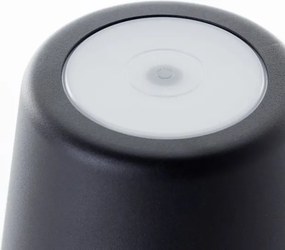 Brilliant G90939/76  Venkovní AKU stolní lampa KAAMI černá USB-C