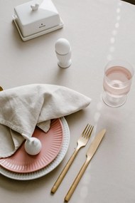 Ferm Living Sklenice na víno Ripple Clear 270 ml – set 2 ks, čirá barva, sklo