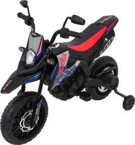 Elektrická motorka Aprilia RX modrá