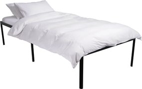 Kovová postel Hamlin 200x90x41 cm – černá