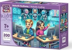 ART PUZZLE 35543 Puzzle Programování robotů / 200 dílků / od 7 let