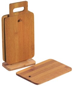 Krájecí deska kesper stojan s 6-ti prkénky bambus, 22 x 14 cm