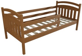 Vomaks Dětská postel DP 015 se zábranou Rozměr: 90 x 200 cm, Barva: moření dub