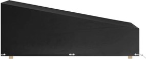 Plachta na zahradní lehátko s 12 očky 205 x 75 x 40/70 cm PE 319343