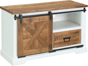 XXXLutz KOMODA POD TELEVIZI, bílá, 105/63/45 cm MID.YOU - Online Only TV příslušenství - 001395001101