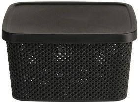 Úložný koš Black1, 27,5x15x22 cm