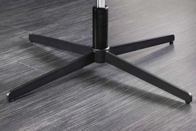Designové otočné křeslo Vallerina šedý samet