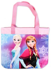 Dívčí plážová taška Ledové království - Frozen - Anna a Elsa - 40 x 27 x 11 cm
