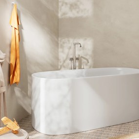 Hansgrohe Tecturis S, páková vanová volně stojící baterie na podlahu, chromová, HAN-73440000