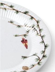Porcelánový tác s vánočním motivem 27x34 cm Hammershøi Christmas – Kähler Design