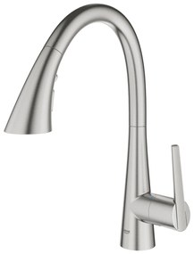 GROHE Zedra - Dřezová páková baterie, supersteel 32294DC2