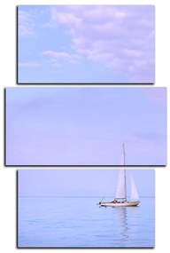 Obraz na plátně - Plachetnice  na moři - obdélník 7248C (105x70 cm)