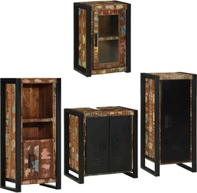 Sada koupelnového nábytku 4 ks Vícebarevný 55 x 35 x 60 cm 3305691