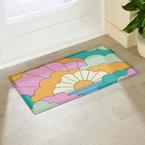 Rohožka z recyklovaného plastu 40x70 cm Elizabeth Olwen – Artsy Doormats
