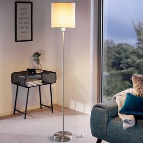 Eglo 96377 - Stojací lampa PASTERI 1xE27/60W/230V pr. 28 cm šedá