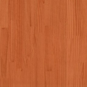 Lavice s truhlíky voskově hnědá 167,5x60x65 cm masivní borovice - Default Title