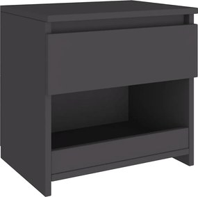 vidaXL Noční stolky 2 ks 40 x 30 x 39 cm kompozitní dřevo [803460] Barva: Černá