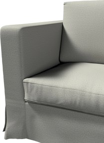 Potah na pohovku IKEA  Karlanda 3-místná nerozkládací, dlouhý barva šedá látka pletený vzor
