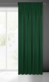 ZATEMŇOVACÍ ZÁVĚS NA PÁSCE ADLEY 135X270 CM TMAVĚZELENÁ