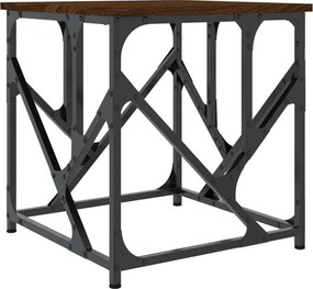 vidaXL Konferenční stolek 45 x 45 x 47,5 cm kompozitní dřevo [834124] Barva: Černá