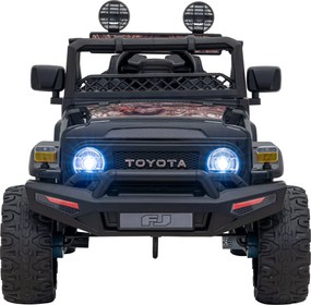 Ramiz Elektrické autíčko Toyota FJ Cruiser černé terénní + ovladač