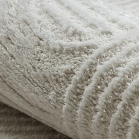 Dywany Łuszczów, Kusový koberec Balance 9086 cream, 80x150, bílá, ložnice