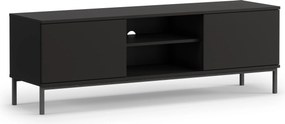 GAB TV stolek QUER RTV 2D, Černá 150 cm