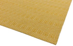 Žlutý  koberec Darisi Mustard Rozměry: 100x150 cm