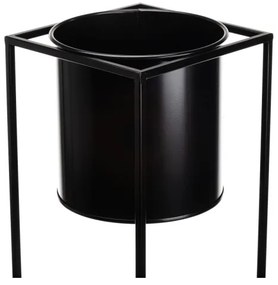 Stojan na květiny RING 100x23 cm černá