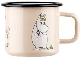 Smaltovaný plecháček Snorkmaiden Beige 3,7 dl Muurla