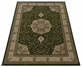 Ayyildiz, Kusový koberec Kashmir 2601 green, 80x150, zelená, obývací pokoj