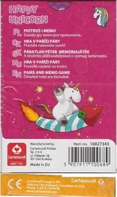 RAPPA Karty Černý Petr Jednorožec - Happy Unicorn / Karetní hra / Prav