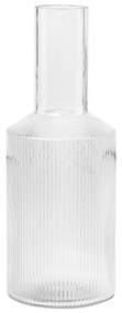 FERM LIVING Karafa Ripple 1 l, Clear