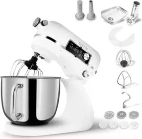 Salente DigiChef+ bílá / kuchyňský robot / 6 l / 1200W / celokovový /