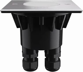PH 17356/47/P0 LED Venkovní bodové pojezdové svítidlo Philips Crust 17356/47/P0 chromové 2700K - PHILIPS (915005395601)