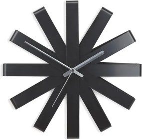 Nástěnné hodiny Umbra RIBBON - černé