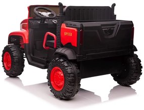 Elektrické autíčko Farmer 4x4 červené
