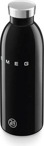 Černá termoláhev z nerezové oceli 500 ml 24BOTTLES – SMEG