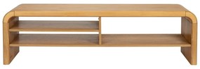 TV stolek v dekoru dubu v přírodní barvě 160x45x40 cm Brave – Zuiver