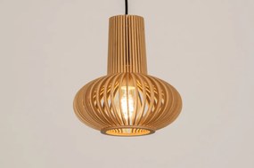 Závěsné dřevěné svítidlo Wood Barry 25