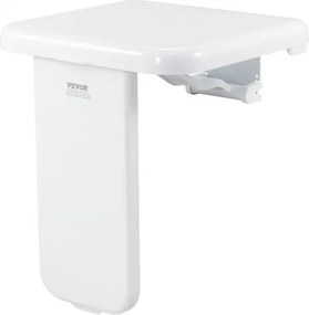 skládací ABS sprchové sedátko 39,9 × 42,4 cm nástěnná sprchová lavice 199,6 kg