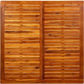 Zahradní konferenční stolek 110 x 110 x 45 cm masivní akácie 316397