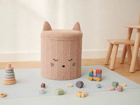 CH Taburetka s úložným prostorem Alice - růžová