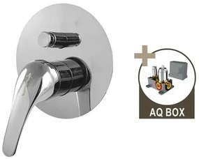 Sagittarius FORUM, podomítková sprchová baterie pro 2 místa, s AQ-boxem - FO066AQ-B