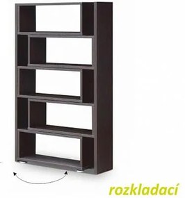 Rozkládací regál KLOE II, lamino, wenge
