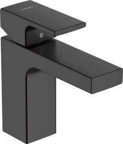 Hansgrohe Vernis Shape, umyvadlová baterie s výpustí, EcoSmart, černá matná, 71561670
